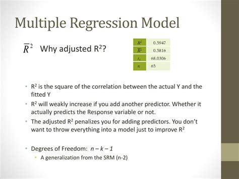 ppt lecture 10 intro to multiple regression powerpoint presentation