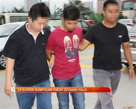 14 Suspek Kumpulan Daish Ditahan Polis Video Dailymotion