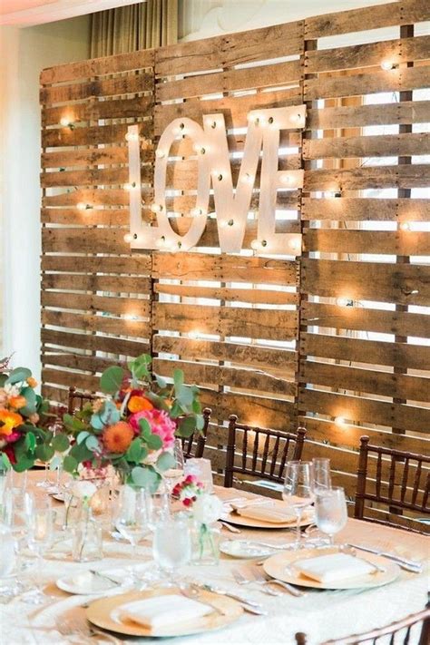 15 Wooden Pallet Wedding Backdrop Eco Friendly Way To Use In Your