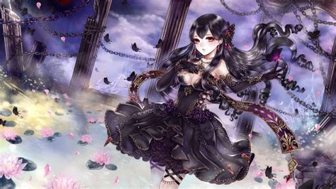 Anime Butterfly Girl Wallpapers Top Free Anime Butterfly Girl