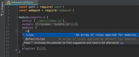 webstorm 2018 1 eap 181 4096 renaming class and file webpack 4 css