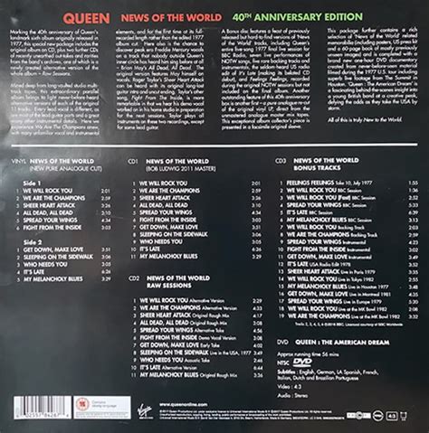 Queen News Of The World Vinyl Collectie