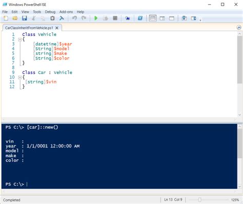 use inheritance in powershell 5 classes scripting blog