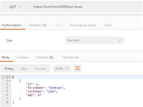 how to make get and post service in asp core web api using ado