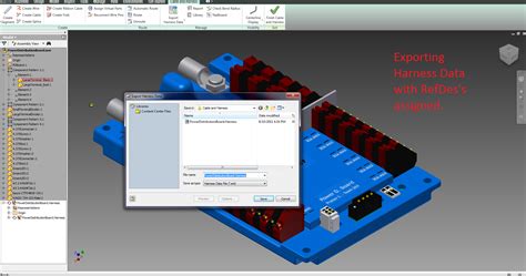solved harness refdes data importing exporting autodesk community