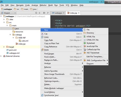intellij idea cannot add servlet in a maven project