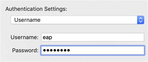 ikev2 vpn with eap authentication from macos to vigor router using let