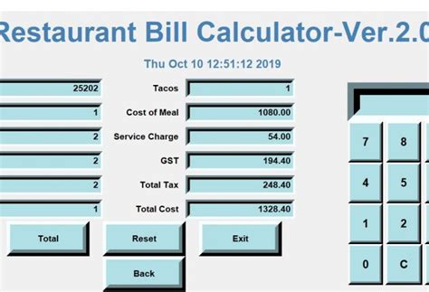 restaurant billing system in python with source code genial code