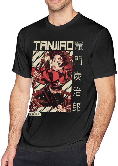Womens Damen Demon Slayer Kimetsu No Yaiba Twofff1 Round Neck Shirts