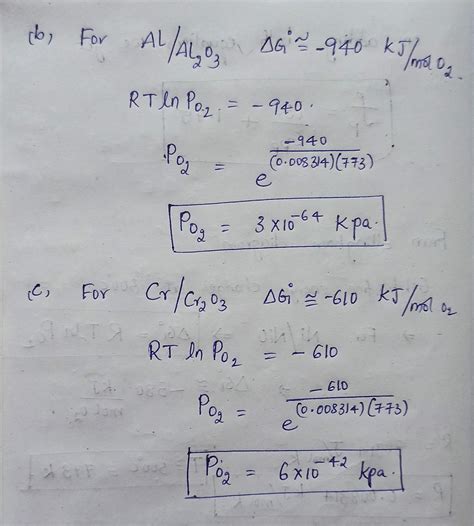 [solved] Determine Equilibrium Partial Pressure P O 2 For