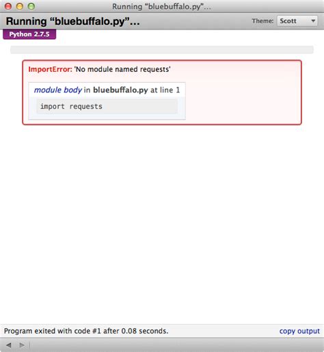 come risolvere l errore importerror “no module named ” in python