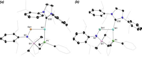 Molecular Structures Of The Cationic Part In A 3 A And B 4 A With