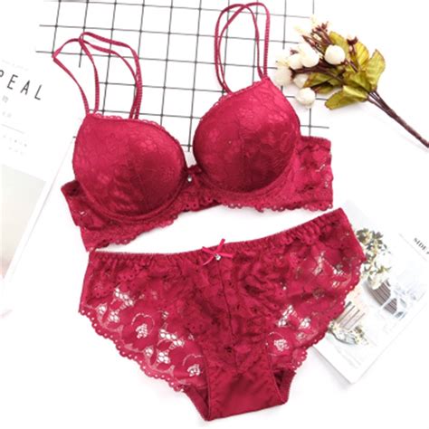 Quality Upgrade Large Size Bra Set Push Up Seamless Embroidery Lace