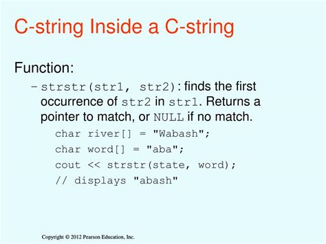 ppt chapter 10 characters c strings and more about the string