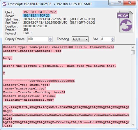 keyword search in pcap files netresec blog