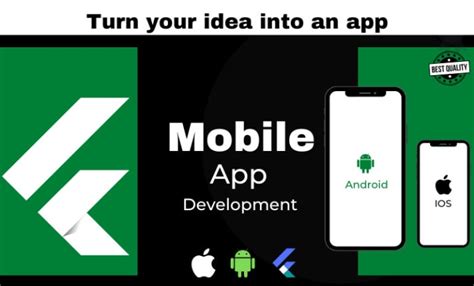 do mobile app development using flutter for ios and android by naxira