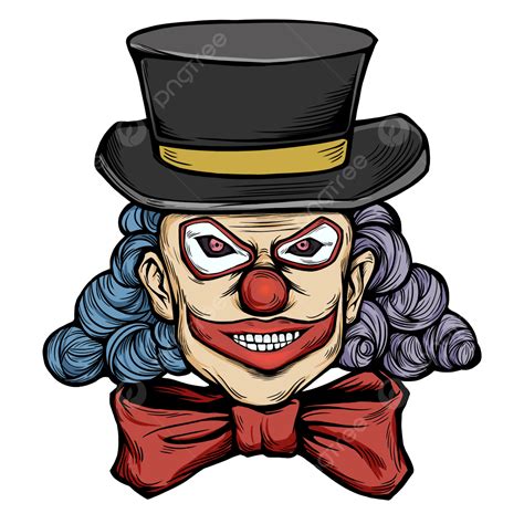 Clown Horror Clipart Hd Png Clown Halloween Horror Clown Scary Face