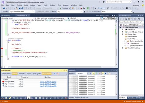 using the dma controller on stm32 devices visualgdb