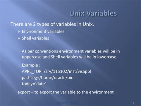ppt introduction to unix and shell scripting powerpoint