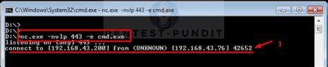 pentest pundit create netcat reverse shell and bind shell