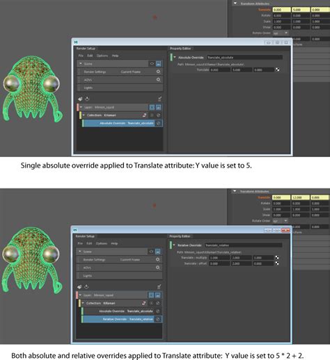 create overrides for a collection in your render layer maya 2018