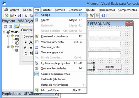 programar en excel creando un userform paso a paso 4 blog aec