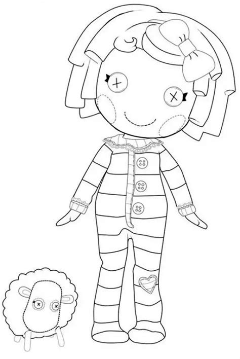 Lalaloopsy Para Colorear Team Coloring
