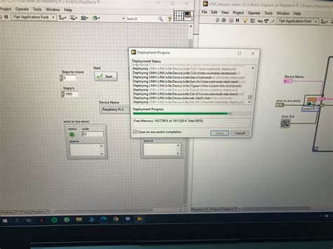 solved labview linx control stepper motor with raspberry pi 4 ni