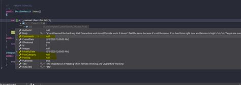 c entity framework core not loading related data from reference