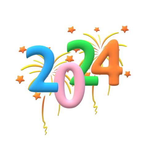 Happy New Year 2024 26676437 Png