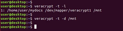 mount veracrypt volume in ubuntu linux