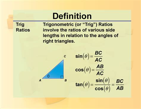 Math Definitions Collection Trigonometry Media4math