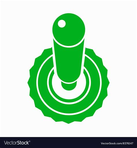 toggle switch button icon simple style royalty free vector