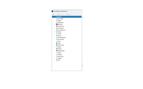 intellij idea spring boot configuration is missing from run debug