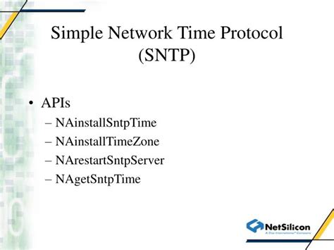 ppt sntp simple network time protocol powerpoint presentation id