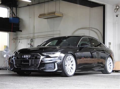 アウディ Audi A6 C8 F2 45tfsi Quattro S Line Vossen（ヴォッセ） Hf 2 21インチ＆h＆r