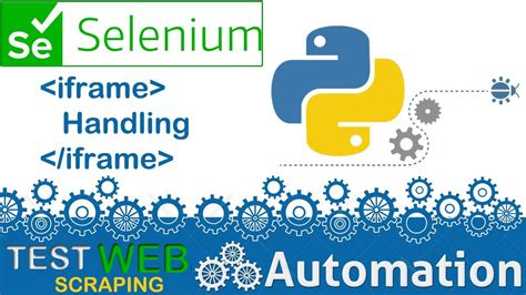 selenium python for web automation test automation how to handle