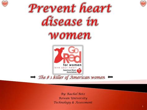 Ppt Prevent Heart Disease In Women Powerpoint Presentation Free