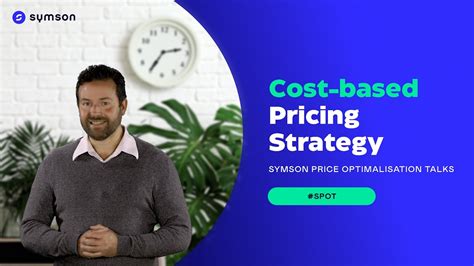 Cost Based Pricing Strategies Optimisation Talks Youtube