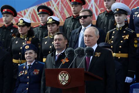 Putin Leads Scaled Back Victory Day In Moscow As War In Ukraine Comes