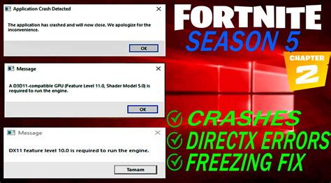 how to fix fortnite application crash detected and fix a d3d11