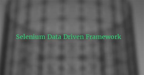 data driven framework in selenium webdriver using apache poi uvdesk images