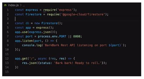 blog hosting a rest api with a cloud firestore backend