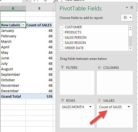 top 5 excel pivot table problems and their fixes