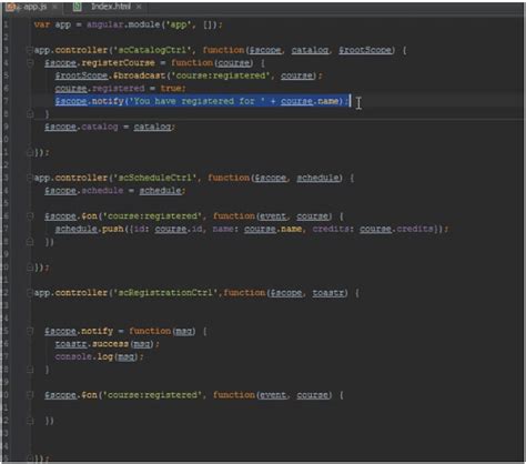 angularjs events learn different kinds of events in angularjs