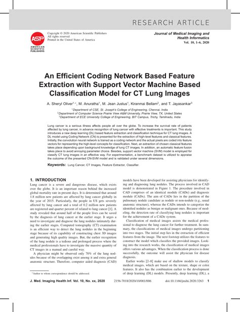 Pdf An Efficient Coding Network Based Feature Extraction With Support