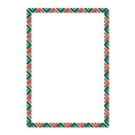 Rectangle Frame Border Vector Png Images Beautiful Pattern Design On