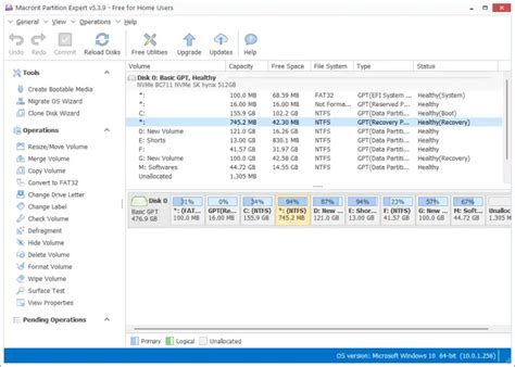 Macrorit Disk Partition Expert Free A Comprehensive And User Friendly