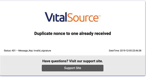 401 error duplicate nonce to one already received status 401